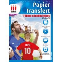 Papier transfert textile | fnac