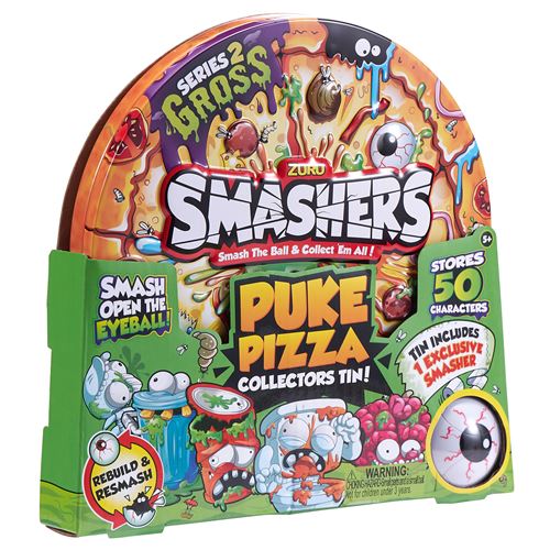 Boîte collection Smashers avec 1 figurine Mystère Saison 2 - Figurine ...