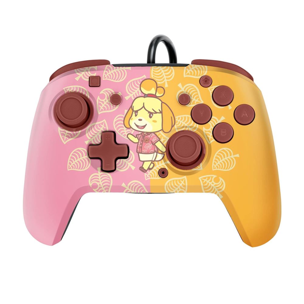 Manette filaire Pdp Faceoff Deluxe+ Audio Animal Crossing Isabelle pour ...