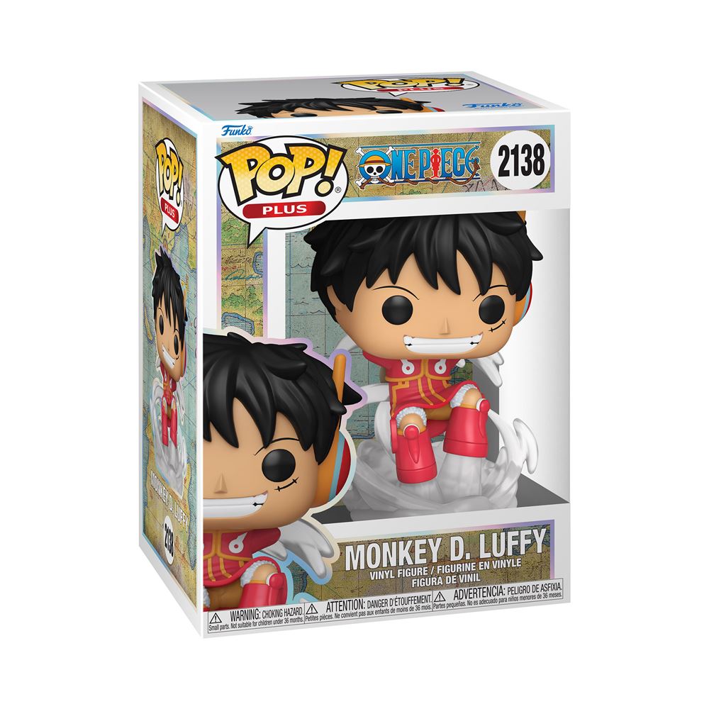 Figurine Funko Pop Plus One piece Monkey D. Luffy Egghead Arc ...