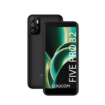 Smartphone Logicom Five Pro 32 5,45" Double nano SIM 32 Go Noir - Smartphone - Achat & prix | fnac