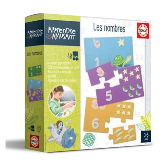 Chiffres et calcul Educa Les nombres - Jeu chiffres et calcul - Achat & prix | fnac