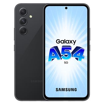 Smartphone Samsung Galaxy A54 6,4" 5G Nano SIM 128 Go Noir - Smartphone - Achat & prix | fnac