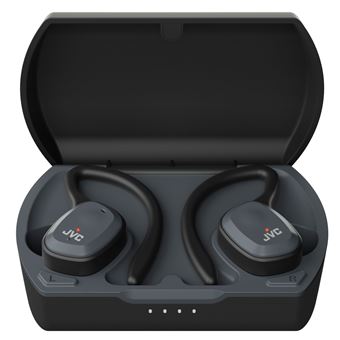 Ecouteurs sans fil Sport Bluetooth JVC HA-ET45T-B-U True Wireless Noir - Ecouteurs | fnac Belgique