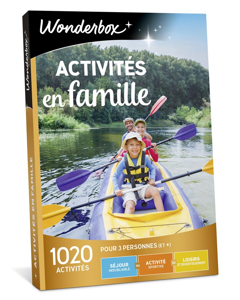 Coffret cadeau Wonderbox Activités en famille - Coffret cadeau - Achat ...