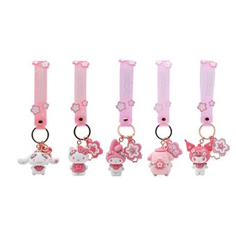5 porte-clés Yume Hello Kitty and friends Série Sakura - Porte clef ...