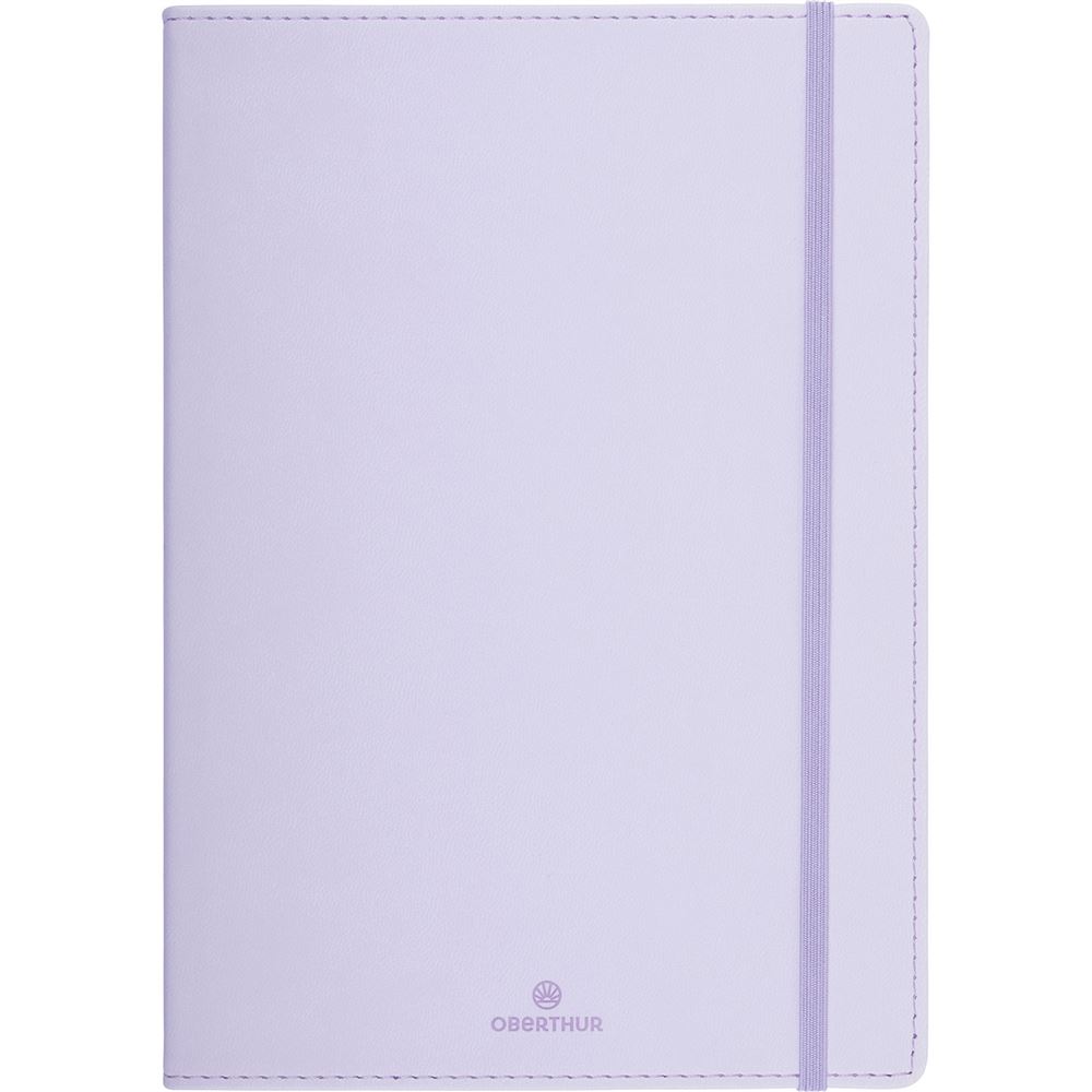 Carnet ligné A5 Oberthur Carmen 200 Pages Souple Mauve - Carnets et ...