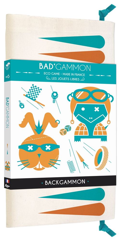 Jeu de cartes Auzou Bad'gammon - Jeu de cartes - Achat & prix | fnac