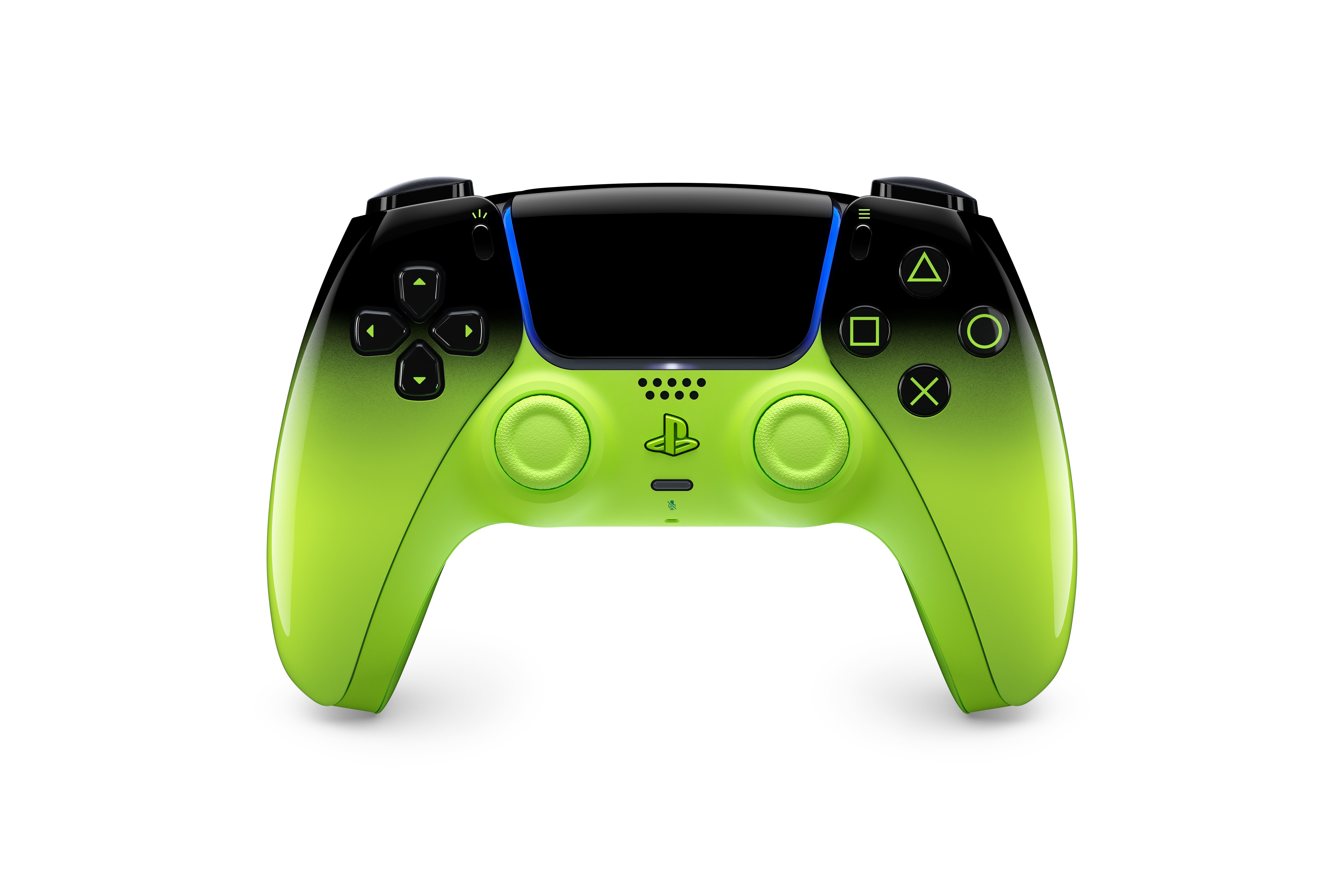 Manette sans fil Sony DualSense® Remix Green pour PS5 PC Mac et Mobile ...