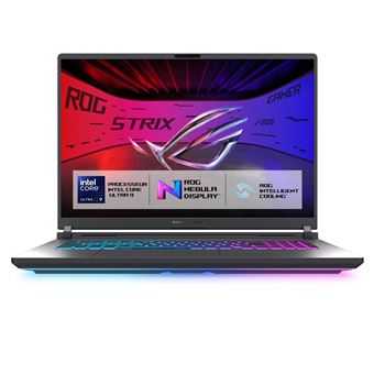 PC Portable Gaming Asus ROG STRIX-G18-G815LR-S9099W 18" 2.5K 240 Hz Intel® Core Ultra™ 9 32 Go ...