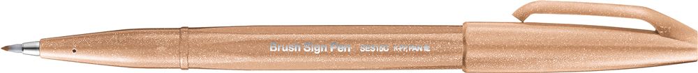 Stylo Feutre Pentel Brush Sign Pen Brun - Stylos feutres - Achat & prix ...