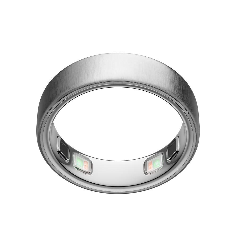 Bague connectée Oura Ring 5 Argent brossé Taille 6 - Bague connectée ...
