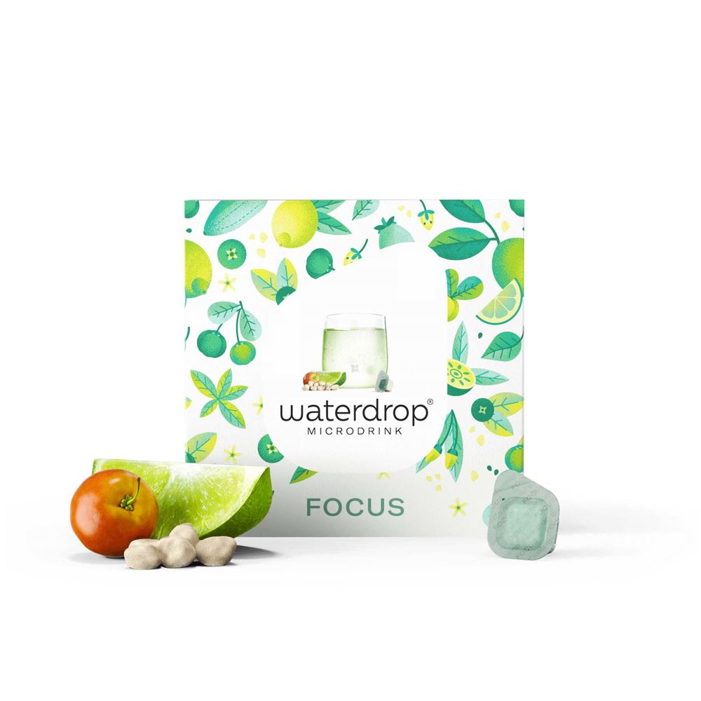 Pack de 12 capsules de Waterdrop® Microdrinks Focus - Achat & prix | fnac