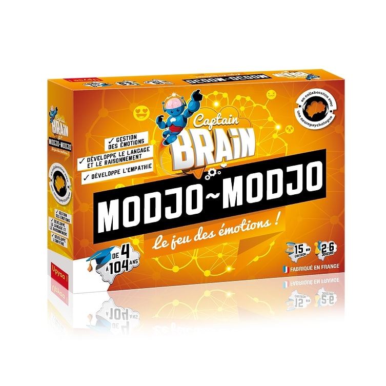 -42% sur Jeu d’ambiance Captain Brain Modjo Modjo Le jeu des émotions ...