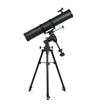 Télescope Mizar 114/900 EQ4 Noir et Rouge - Télescope - Achat & prix | fnac