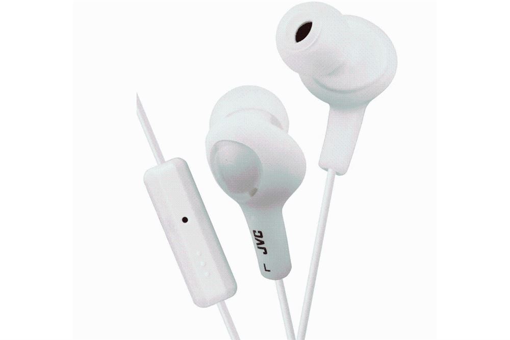 JVC Kit piéton filaire Gumy Plus HA-FR6 - Blanc - Oreillette et Kit ...