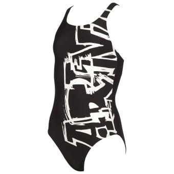 Maillot de bain Fille une pièce Arena Spot Jr Noir Taille 10-11 ans ...