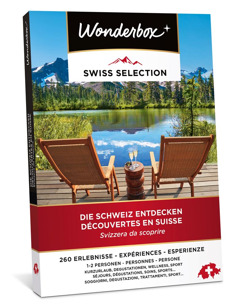 Wonderbox Die Schweiz entdecken - Geschenkbox - 1 bis 2 Personen ...
