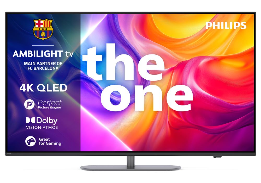 TV QLED Philips The One 55PUS9050 139 cm 4K UHD Ambilight 2025 Gris métal - TV LED/LCD - Achat ...
