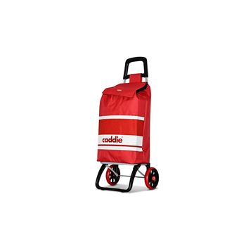 Chariot de courses Caddie 50 L Rouge - Chariot de courses - Equipements ...