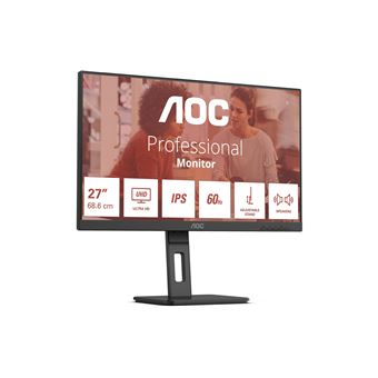 Ecran AOC U27E3UF - Ecrans PC - Achat & prix | fnac