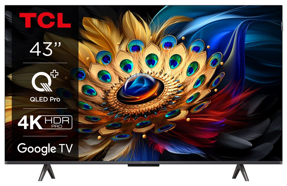TV QLED Tcl 43C69B 108 cm 4K UHD 2024 Aluminium brossé - TV LED/LCD - Achat & prix | fnac