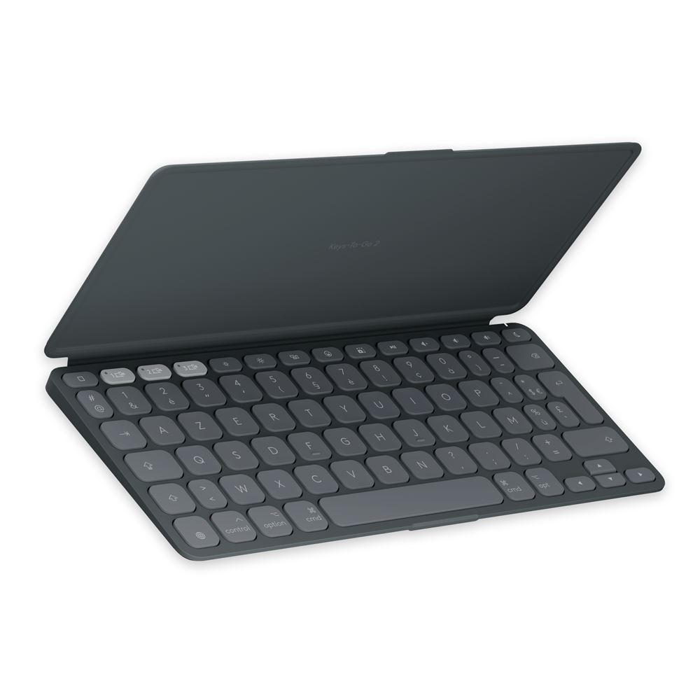 Clavier tablette Logitech Keys-To-Go 2 pour iPad iPhone Mac et Apple TV ...