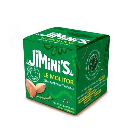 Epicerie salée Jimini Jimini Molitor ail et herbes de Provence - Achat ...