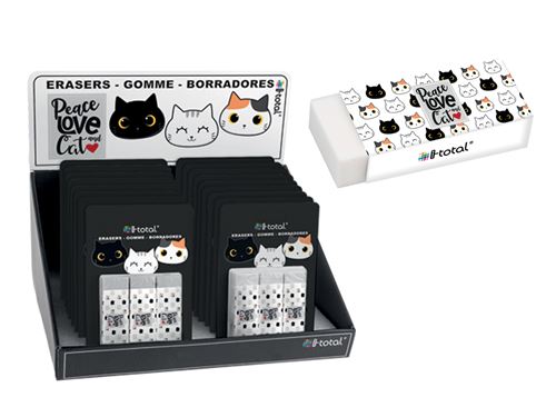 Gommes 3 pièces Itotal Cat - Gomme - Achat & prix | fnac