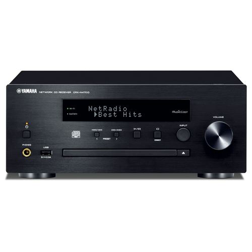 Système CD ampli tuner DAB YAMAHA CRX-N470D Noir - Chaine Hifi - Achat ...