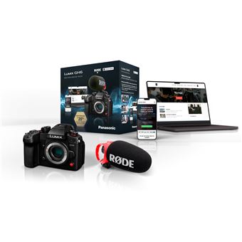 Pack Appareil photo hybride Panasonic Lumix GH6 Micro 4/3 nu Noir ...