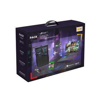 Pack PC Portable Gaming Asus ROG STRIX-G17-G713RC-HX101W 17.3" AMD ...