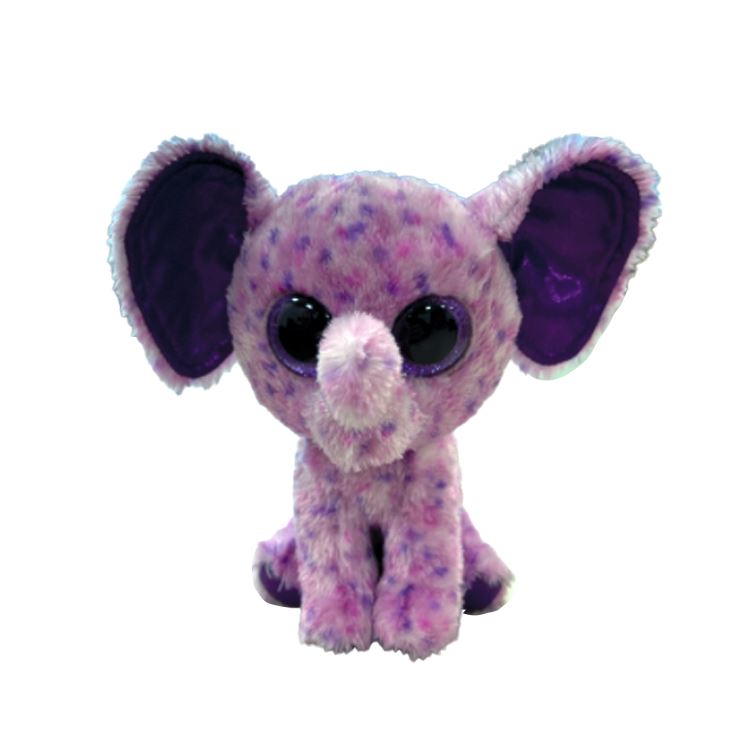 -0€25 sur Peluche Ty Beanie Boo's Small Eva L'Eléphant Violet - Peluche ...