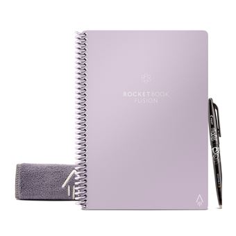 Carnet RocketBook Fusion Executive Cahier Connecté A5 Réutilisable 42 ...