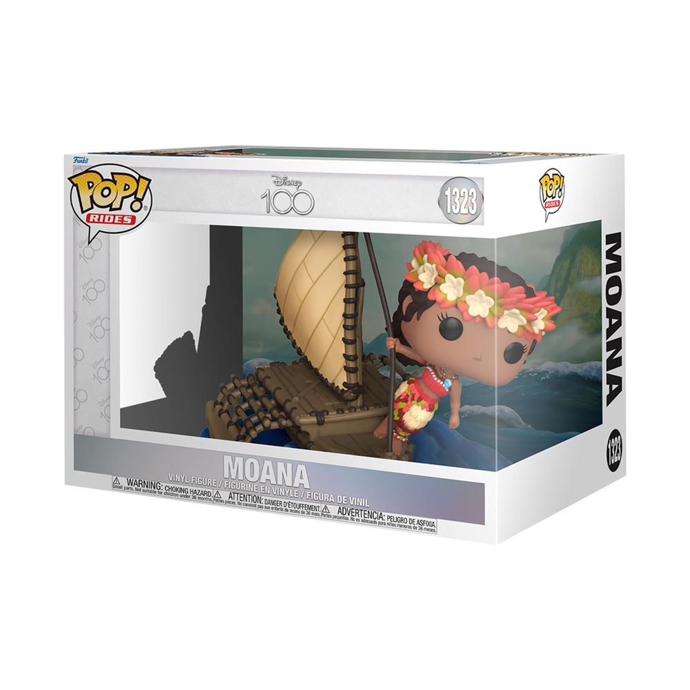 Figurine Funko Pop Ride Super Deluxe D100 Moana - Figurine de ...