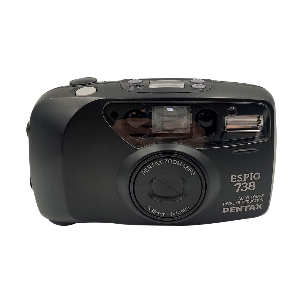 Appareil photo argentique compact Pentax Espio 738 Noir - Reconditionné ...