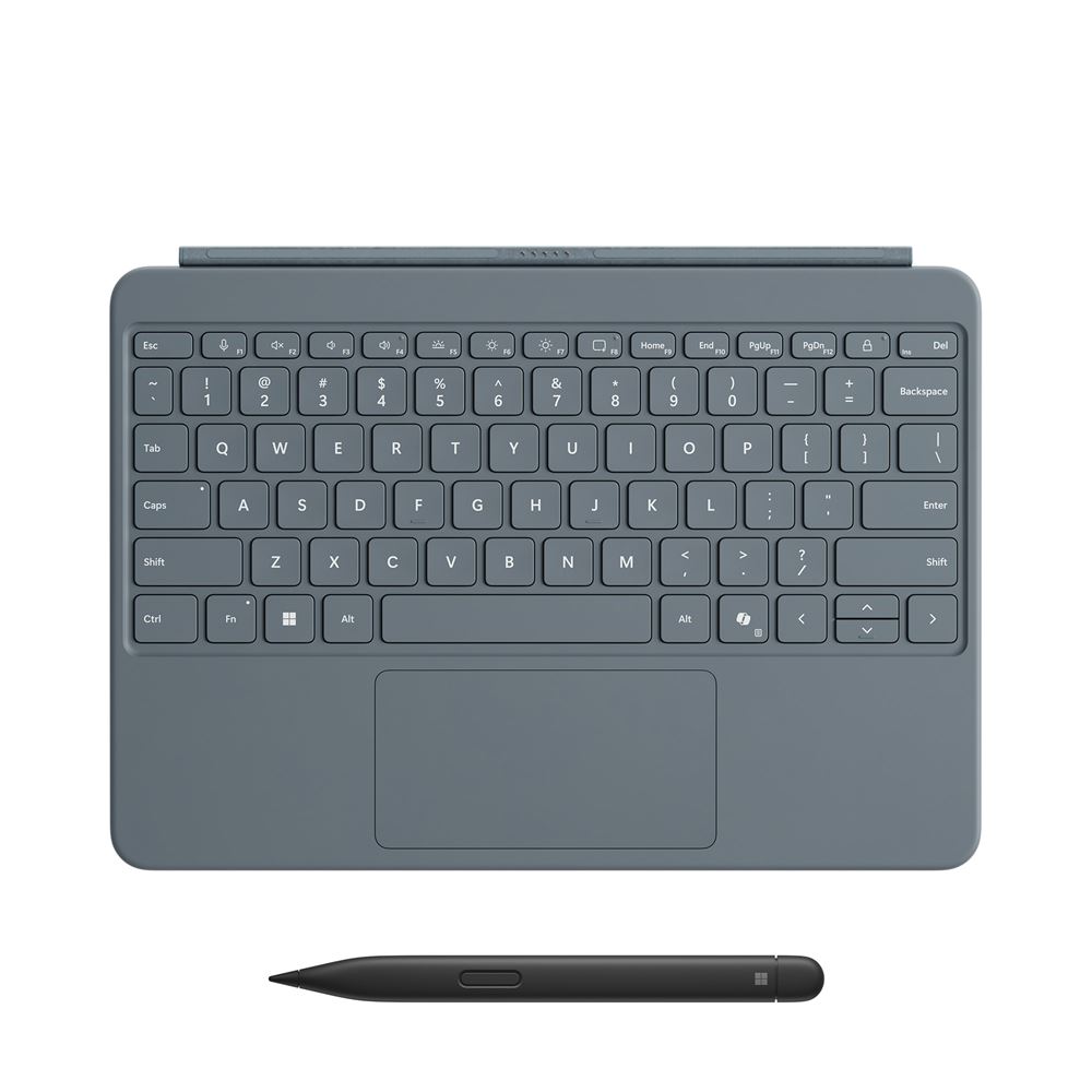 Clavier Microsoft Bleu Océan pour Surface Pro 12" + stylet Surface Slim ...
