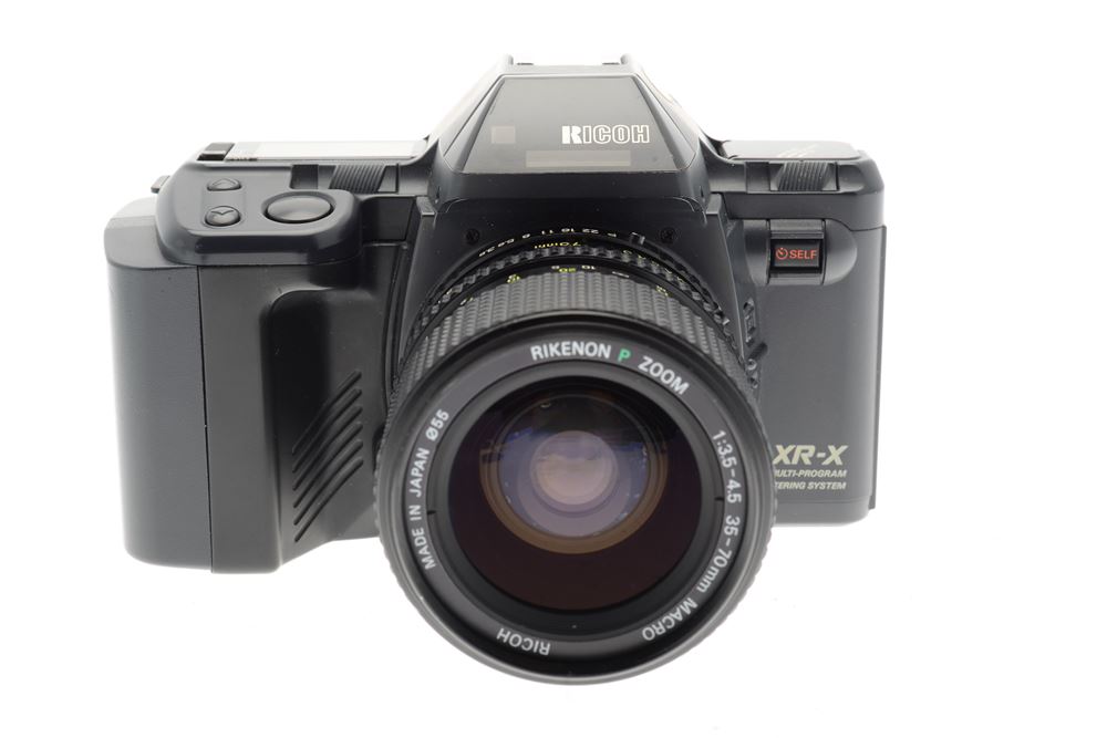 Appareil photo reflex argentique Ricoh XR-X + Rikenon P Zoom 35-70mm f ...