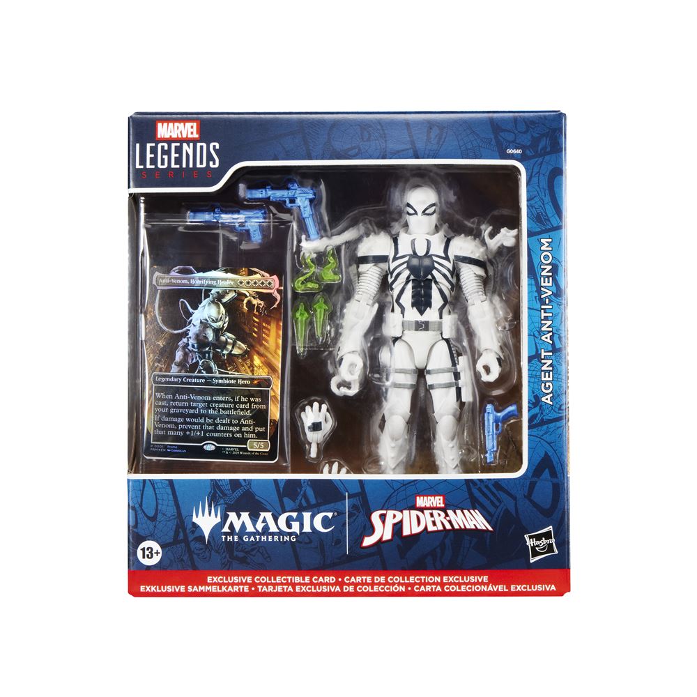 Set figurine et card Magic The Gathering Marvel Legends Series Agent ...