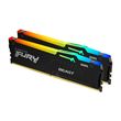 Barrette mémoire RAM Kingston FURY Beast RGB 32 Go (Kit de 2 x 16 Go) DDR5 6000 MHz CL30 ...