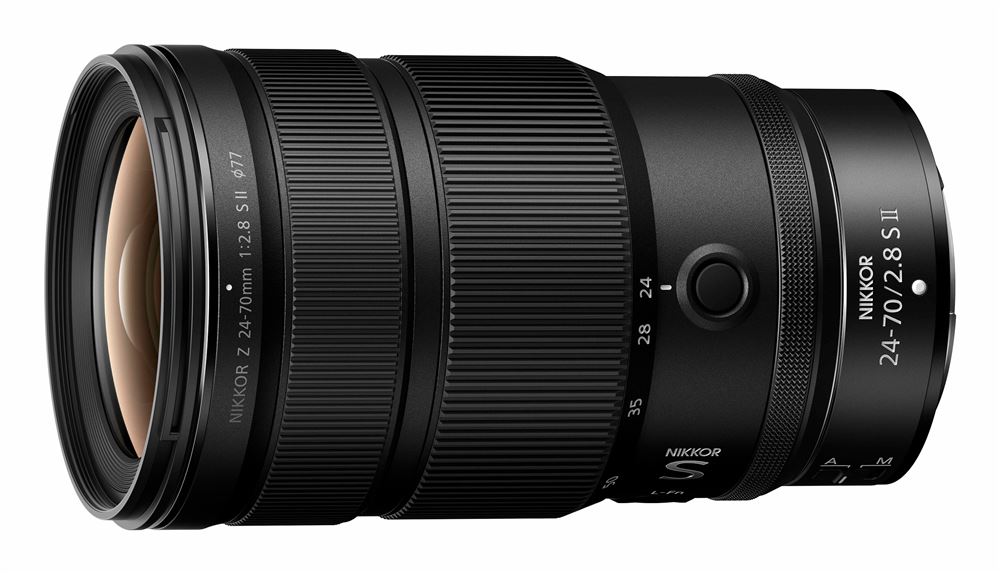 Objectif hybride NIKON NIKKOR Z 24-70 mm f/2.8 II S Noir pour Monture ...