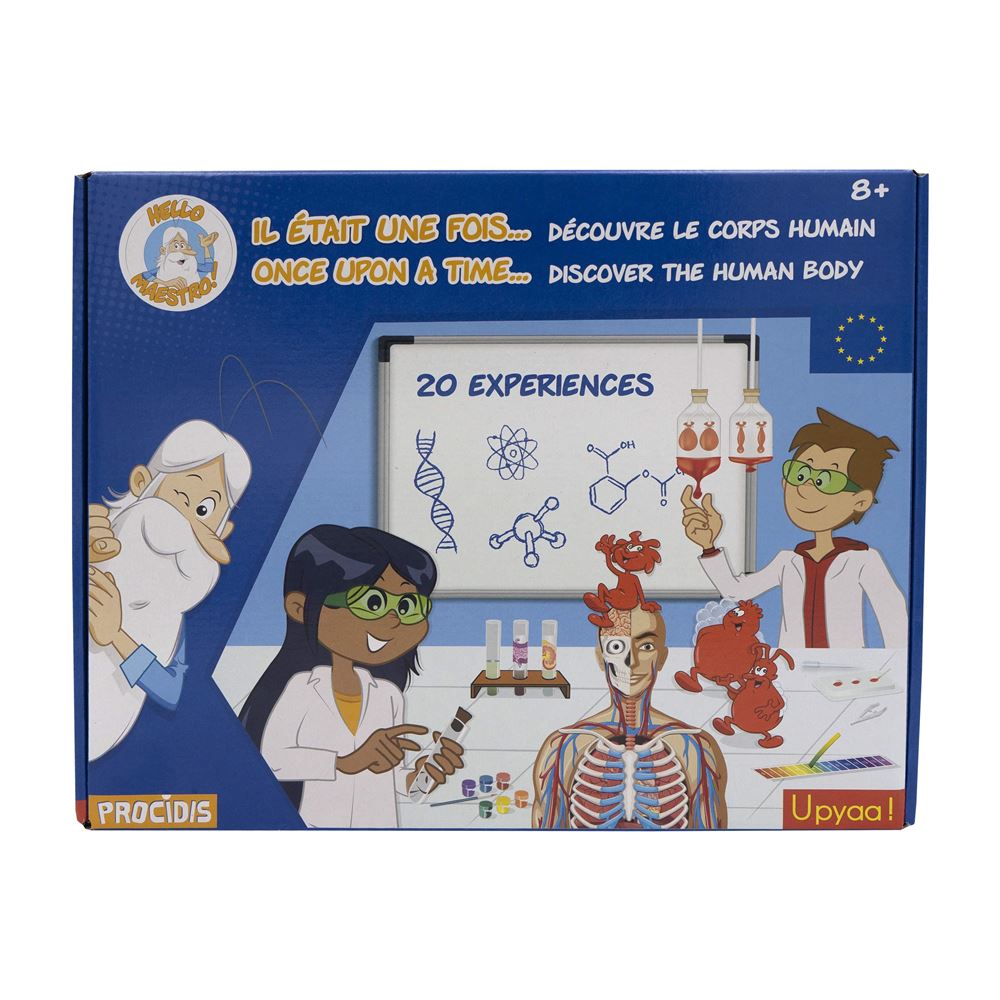 Jeu éducatif Upyaa Il était une fois À la découverte du corps humain ...