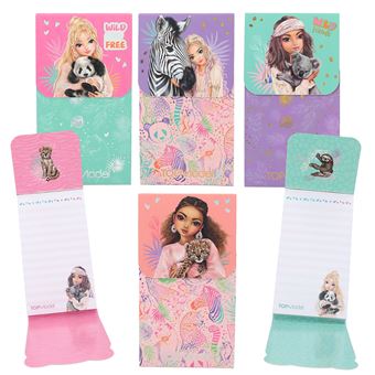 Dessin et coloriage enfant Top Model Bloc avec fermeture magnétique ...