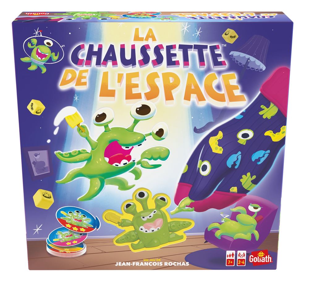 Jeu de société Goliath La chaussette de l'espace - Jeux classiques ...