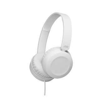 Casque micro pliable JVC HA-S31M-W-E Blanc - Casque audio - Achat & prix | fnac