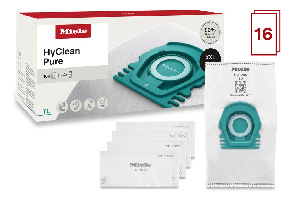 Sac aspirateur à poussière Miele Pack XXL HyClean Pure TU - Achat ...