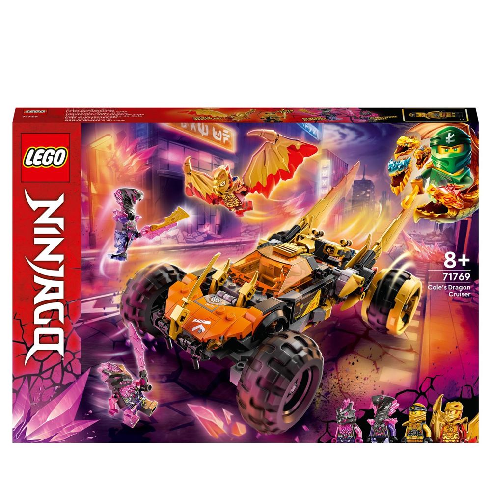 LEGO® Ninjago® 71769 Le Bolide Dragon de Cole - Lego - Achat & prix | fnac