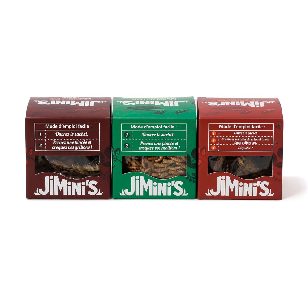 Coffret trio d’insectes comestibles Jimini’s - Achat & prix | fnac
