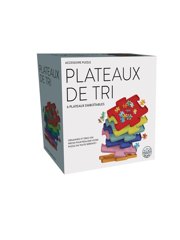 PLATEAUX DE TRI PUZZLE COULEURS - Accessoire puzzle - à la Fnac