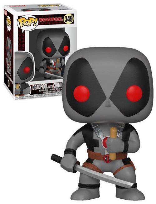 Figurine Funko Pop! Marvel Deadpool Playtime Grey Deadpool - Figurine ...